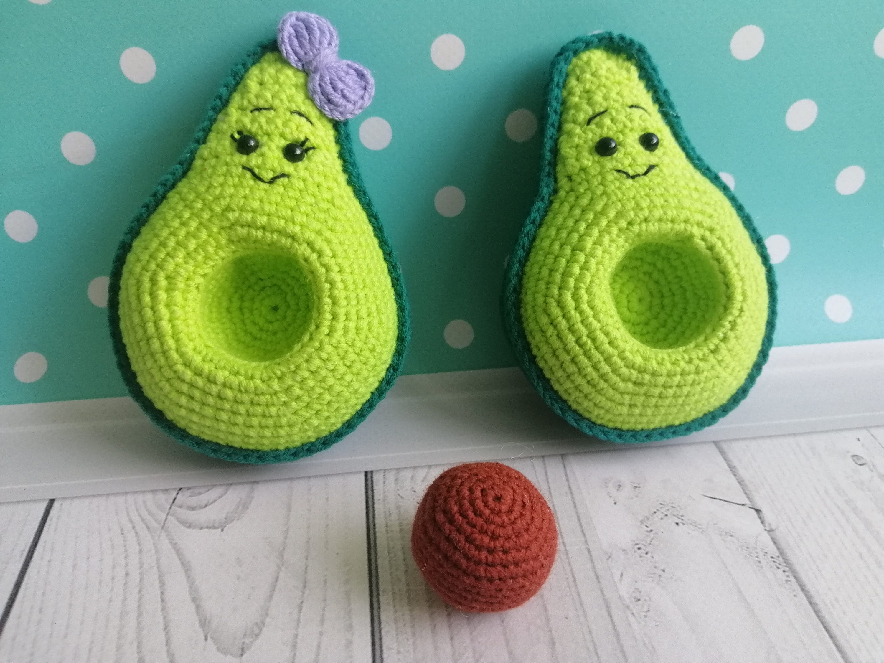 Avocado, Amigurumi, Avocado Plush, Plush Toys - Etsy