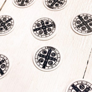 Bundle 20% off | Saint Benedict | Tiny Stickers (buy 10, Pay for 8) | 1 ...