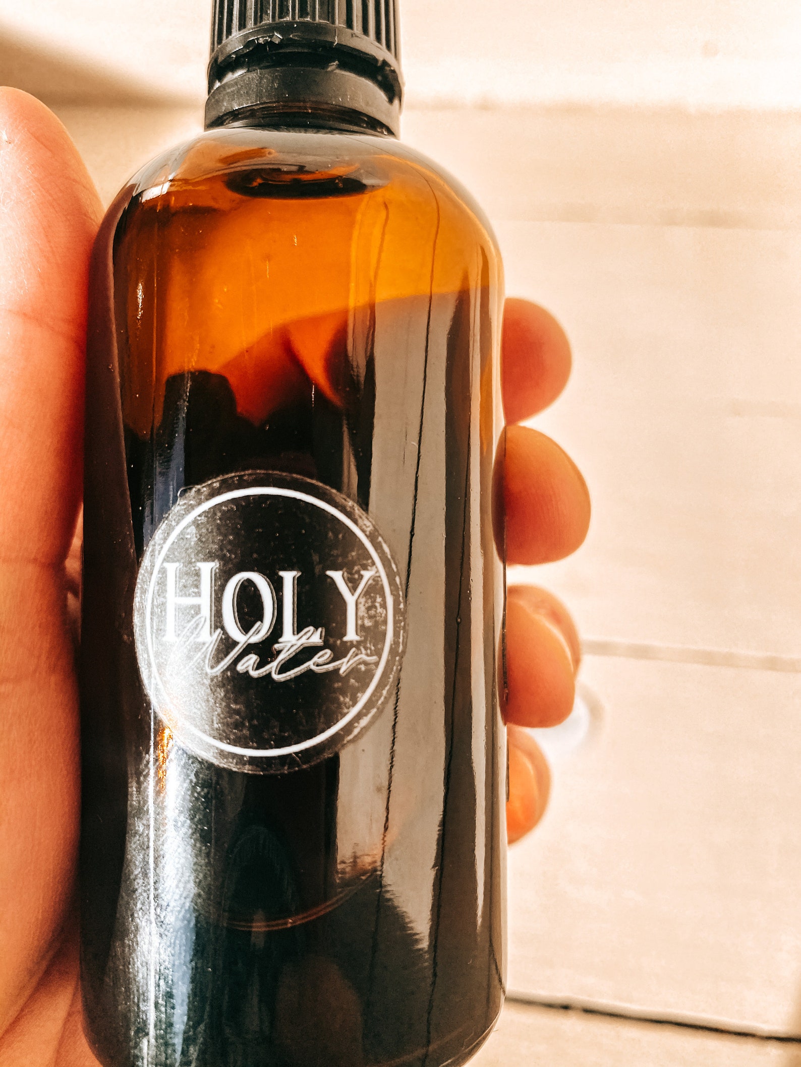 Holy Water Stickers: Clear Decals, Catholic Gift (1 Inch/25mm) - Etsy