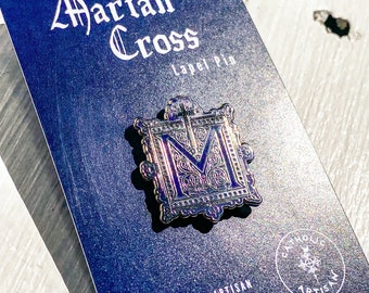 Marian Cross Pin - Etsy