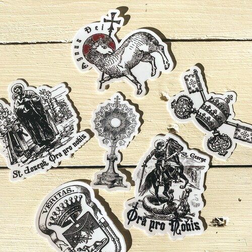 Orthodox Cross Russian Greek Crucifix Christian Stickers | Etsy