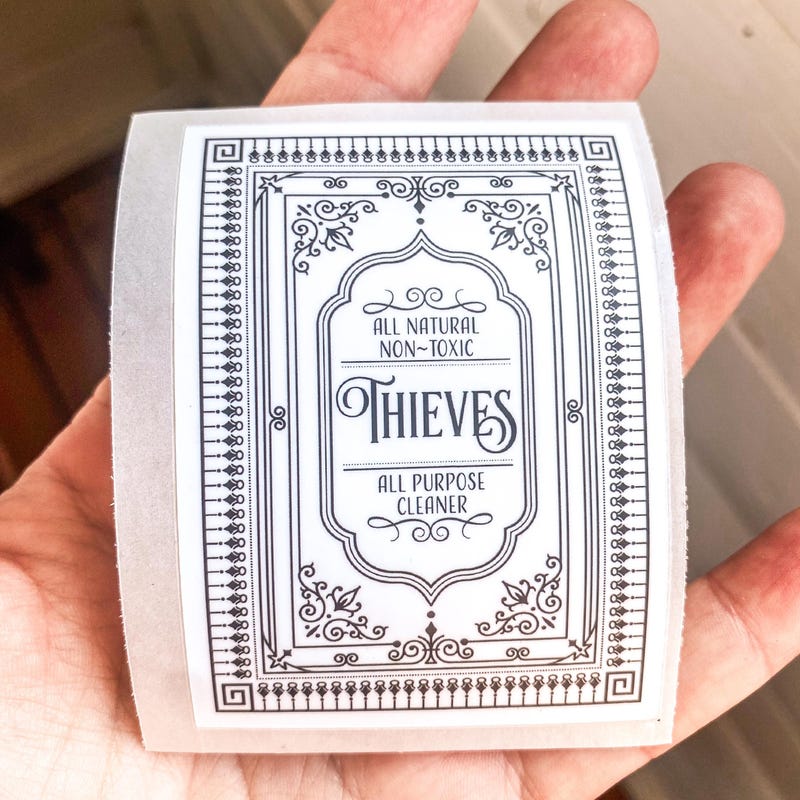 Young Living Labels - Etsy