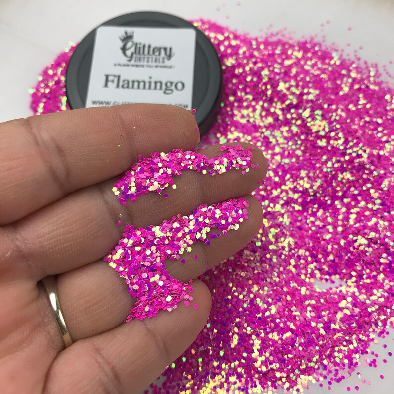 Flamingo Pink Shifting Color Glitter Shifting Glitter - Etsy