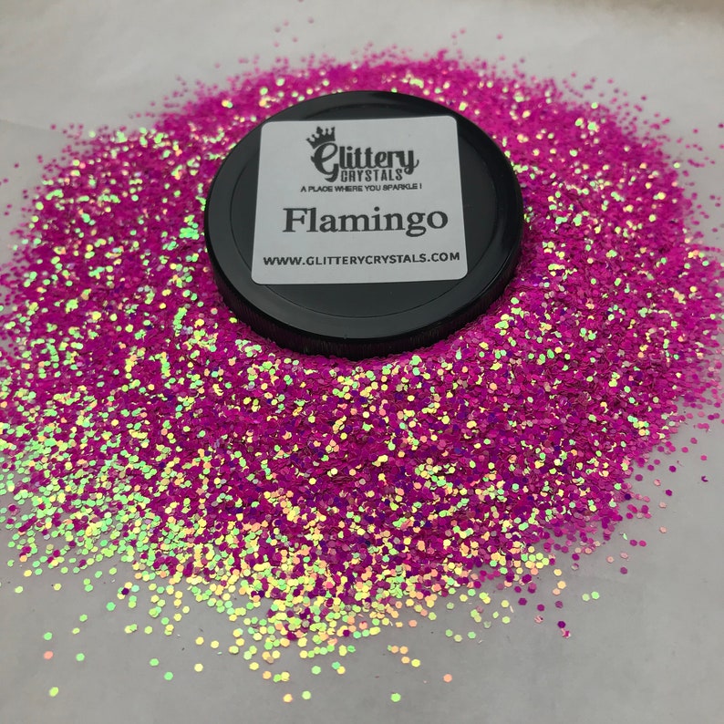 Flamingo Pink Shifting Color Glitter Shifting Glitter - Etsy