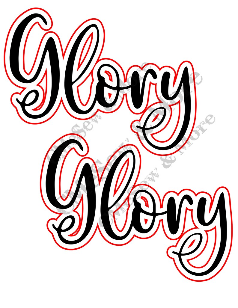 Glory Glory Georgia, PNG 1 - Etsy