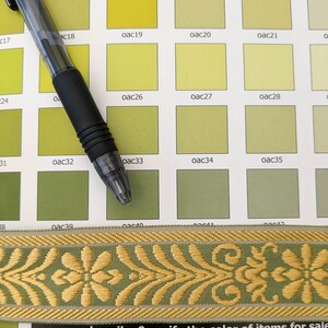 Scalamandre Louis XV Braid Fern, Gold & Cream MSRP USD 130 - Etsy