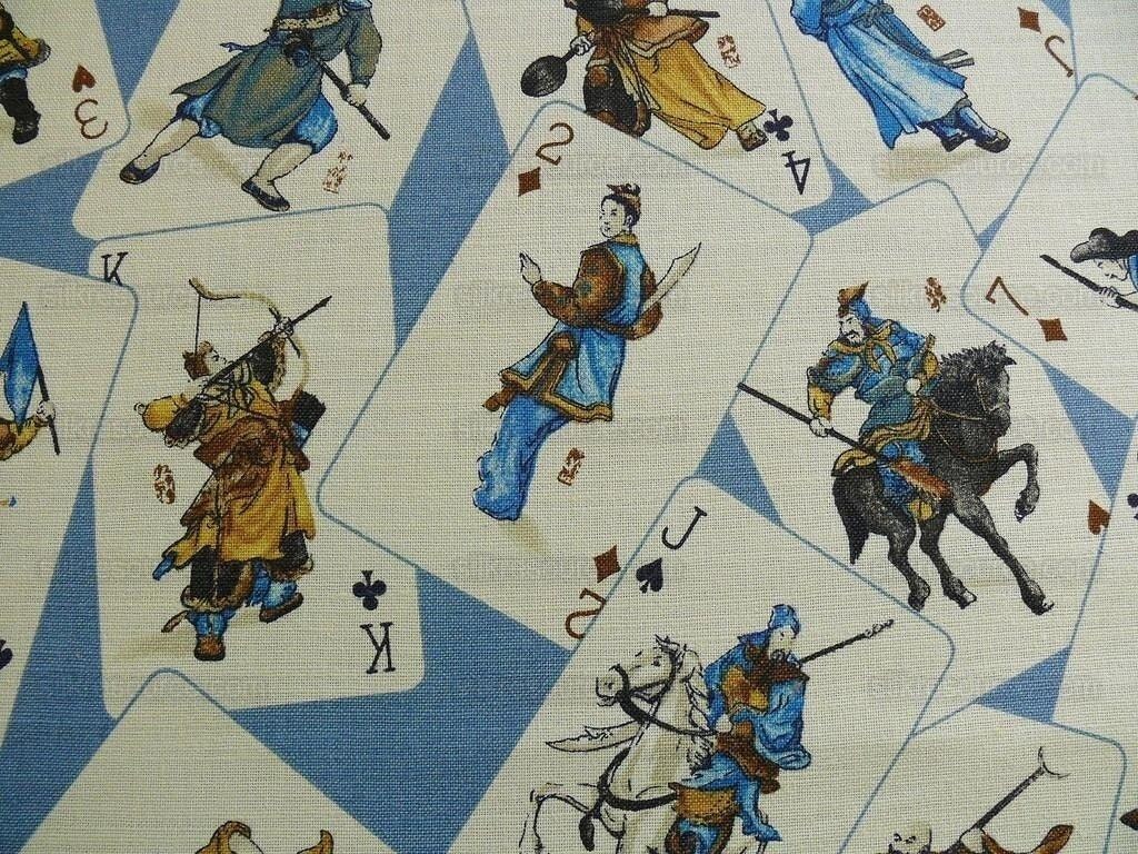 Travers Elizabeth Benefield Fab Macau Chinoserie Linen Martial Art ...