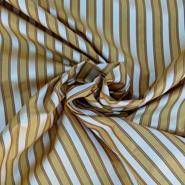 Stripe Silk Fabric - Etsy