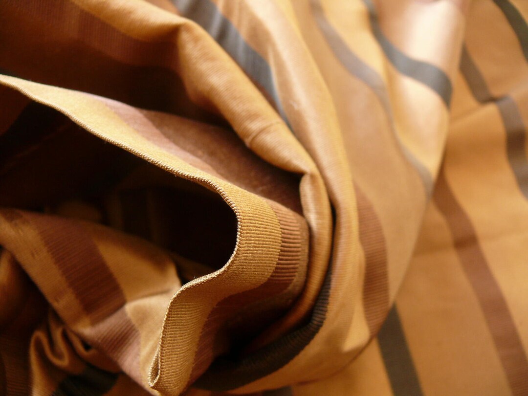 Coraggio Textile Fabric 3yard From Italy Highest Quality Silk Stripe ...