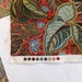 By Yard Scalamandre Tropical Paisley Tomato Orange Green Blue Botanical ...