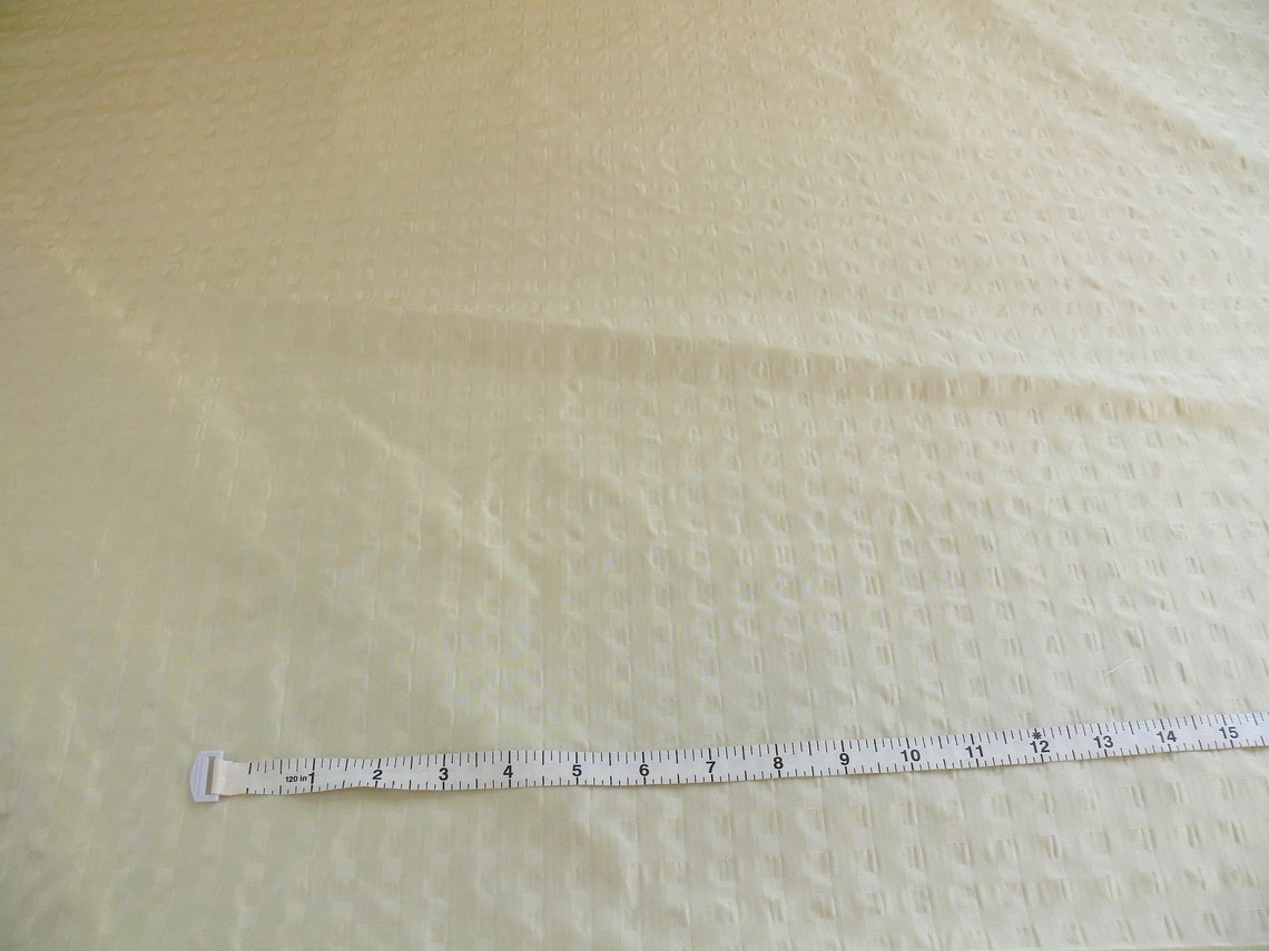 By Yard Lee Jofa 100% Silk Tinsmith Taffeta Pearly White Seersucker MSRP 198/Y - Etsy