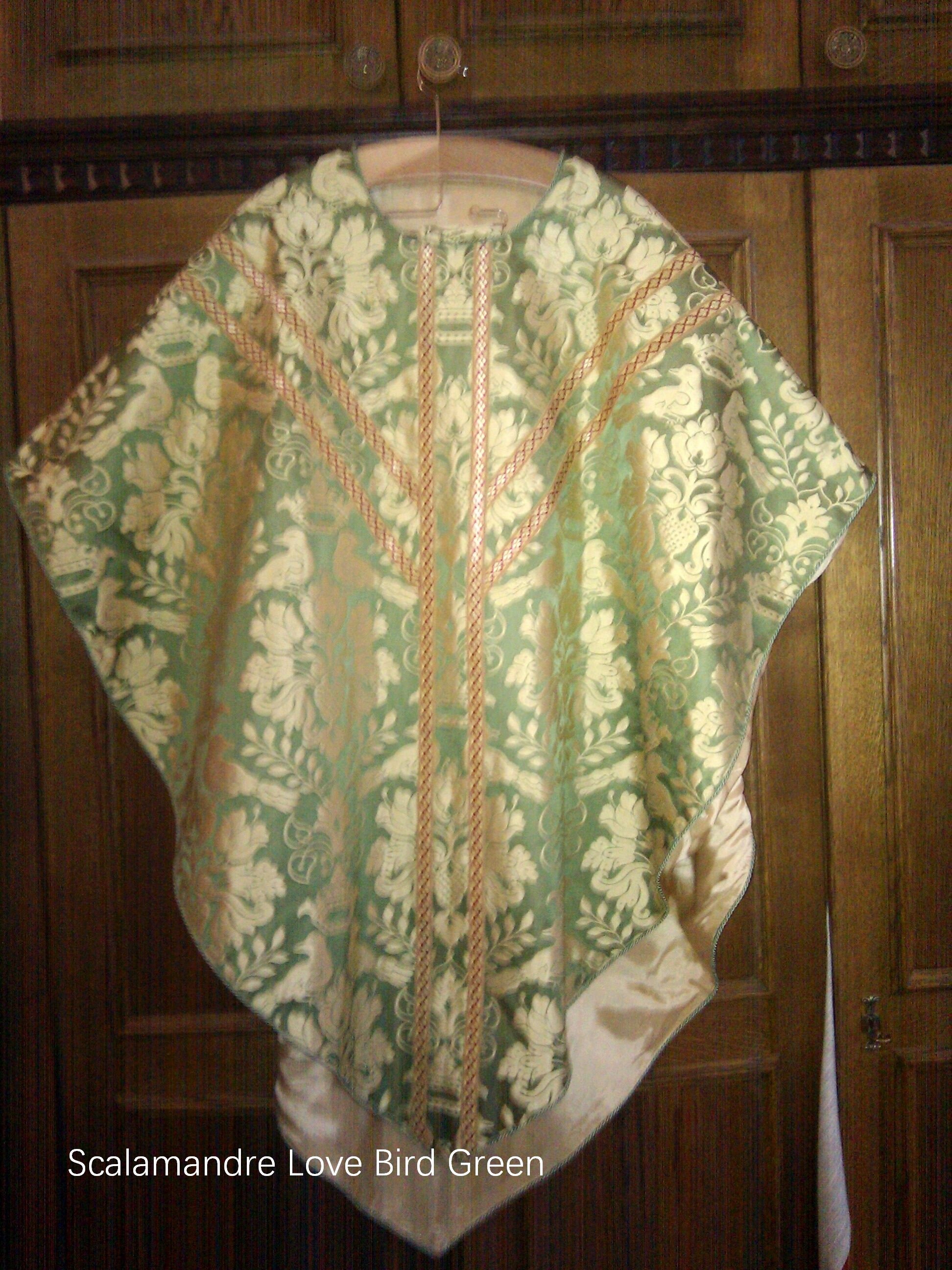 Scalamandre 100% Silk Love Bird Butterscotch 2Y Minimum Order MSRP USD ...