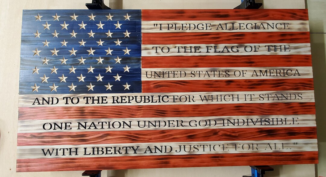Handmade American Flag - Etsy