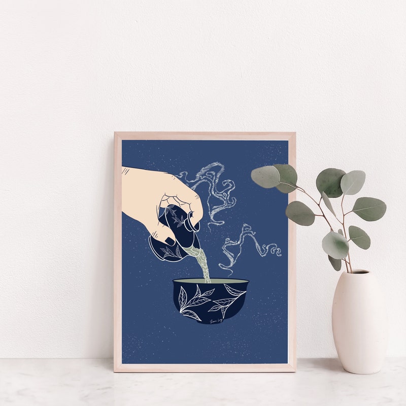 Tea Art - Etsy