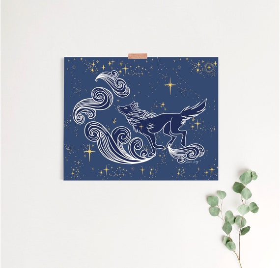 Blue Star Sirius The Wolf Crafts