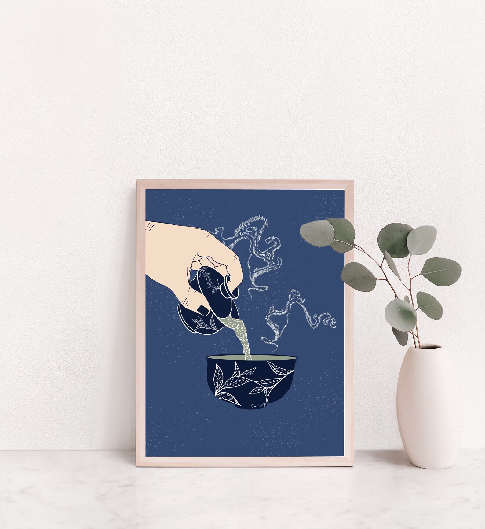 Tea Rituals Collection Set Giclee Art Prints Tea Lover Tea - Etsy