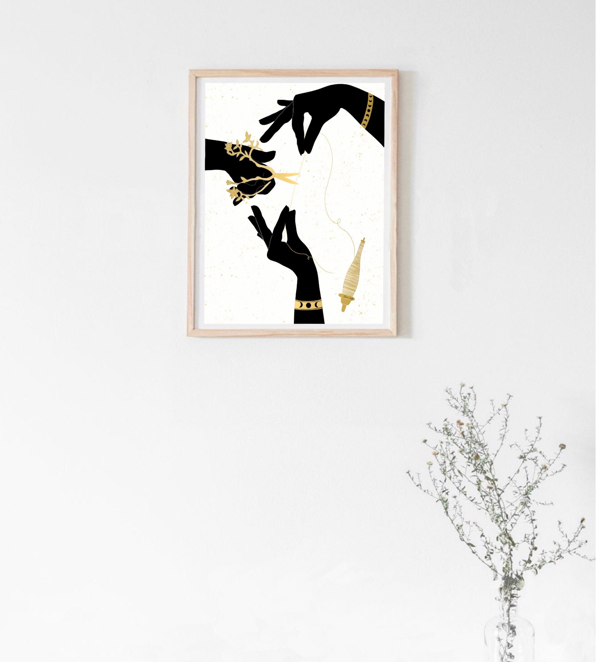 The Fates Giclee Art Print Mythology Art Wall Art Home - Etsy