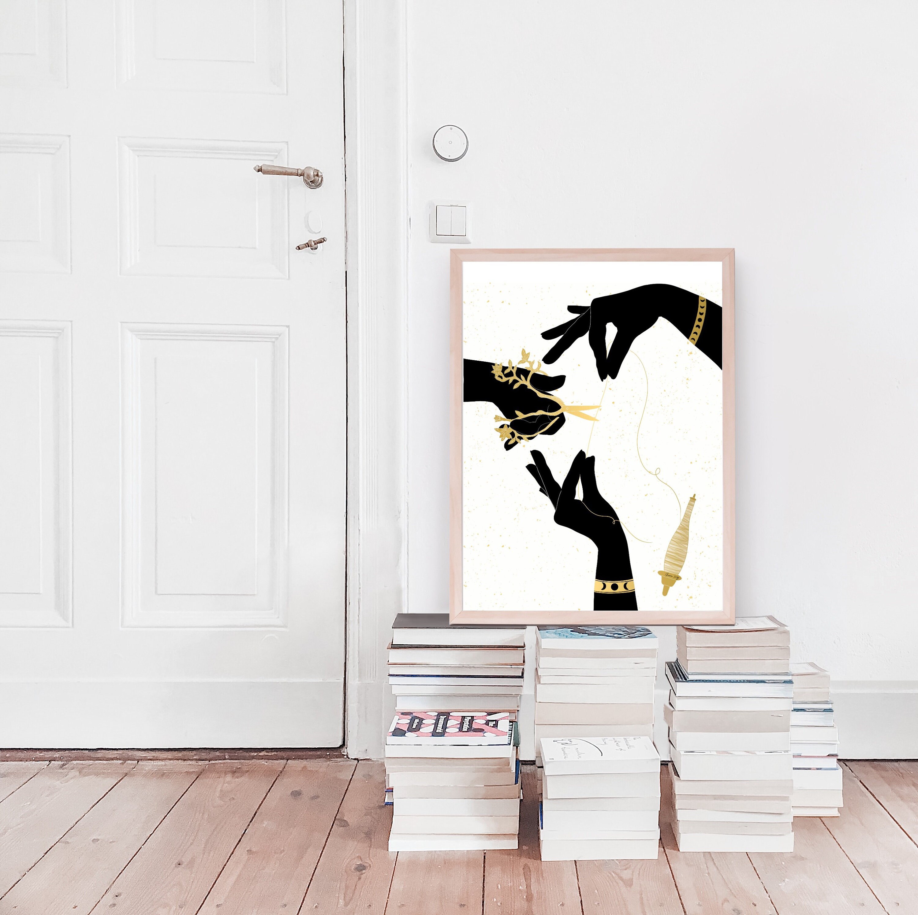 The Fates Giclee Art Print Mythology Art Wall Art Home - Etsy