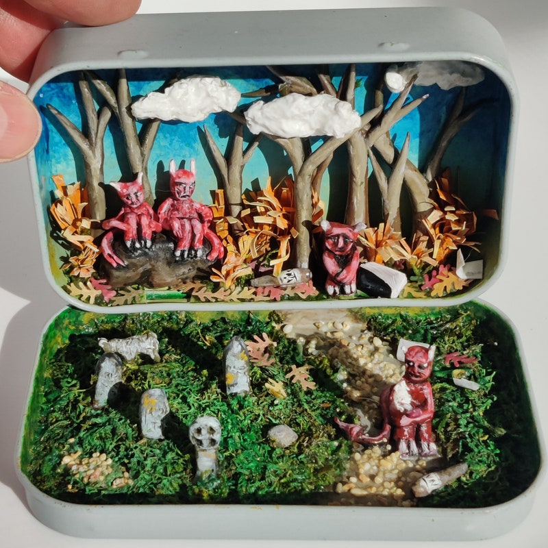 Altoid Tin Diorama - Etsy