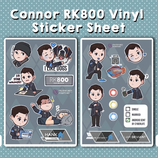 Dbh Connor - Etsy
