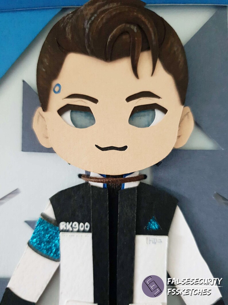 Papercraft Doll Nines RK900 - Etsy