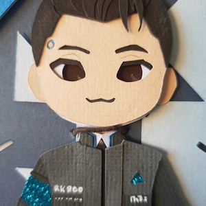 Papercraft Doll Connor (RK800) - Etsy