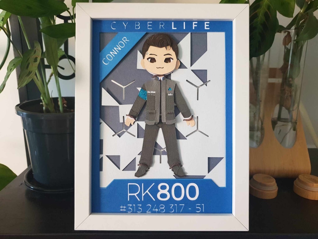 Papercraft Doll Connor (RK800) - Etsy