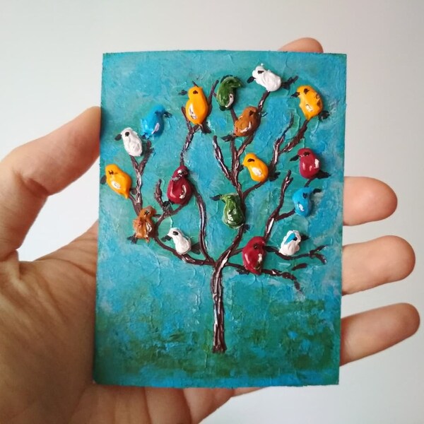 Aceo Art Cards Etsy