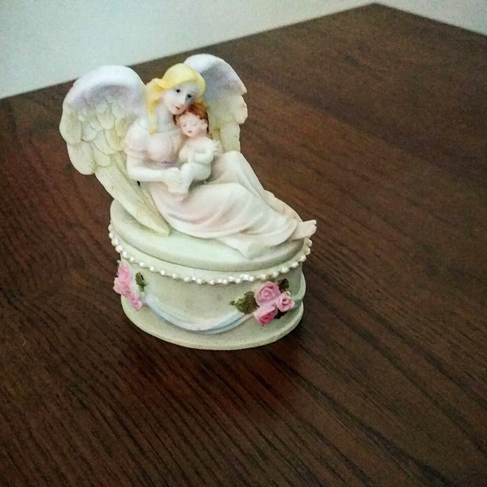 Small Angel Box Vintage Cherub Holiday Gift Box Angel Box | Etsy