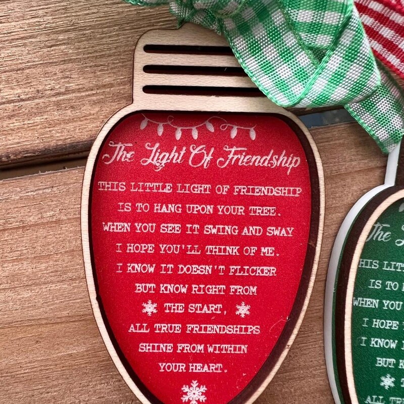Light of Friendship - Etsy