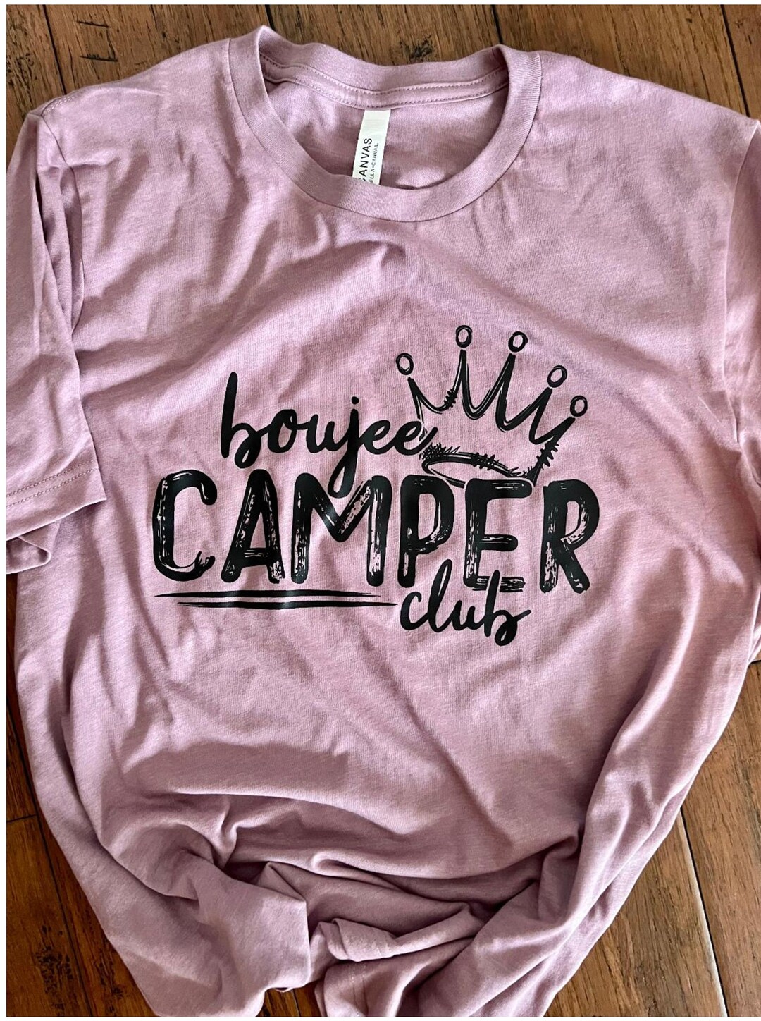 Boujee Camper T Shirt, Glamper Shirt, Camping Shirt, Girl's Trip ...