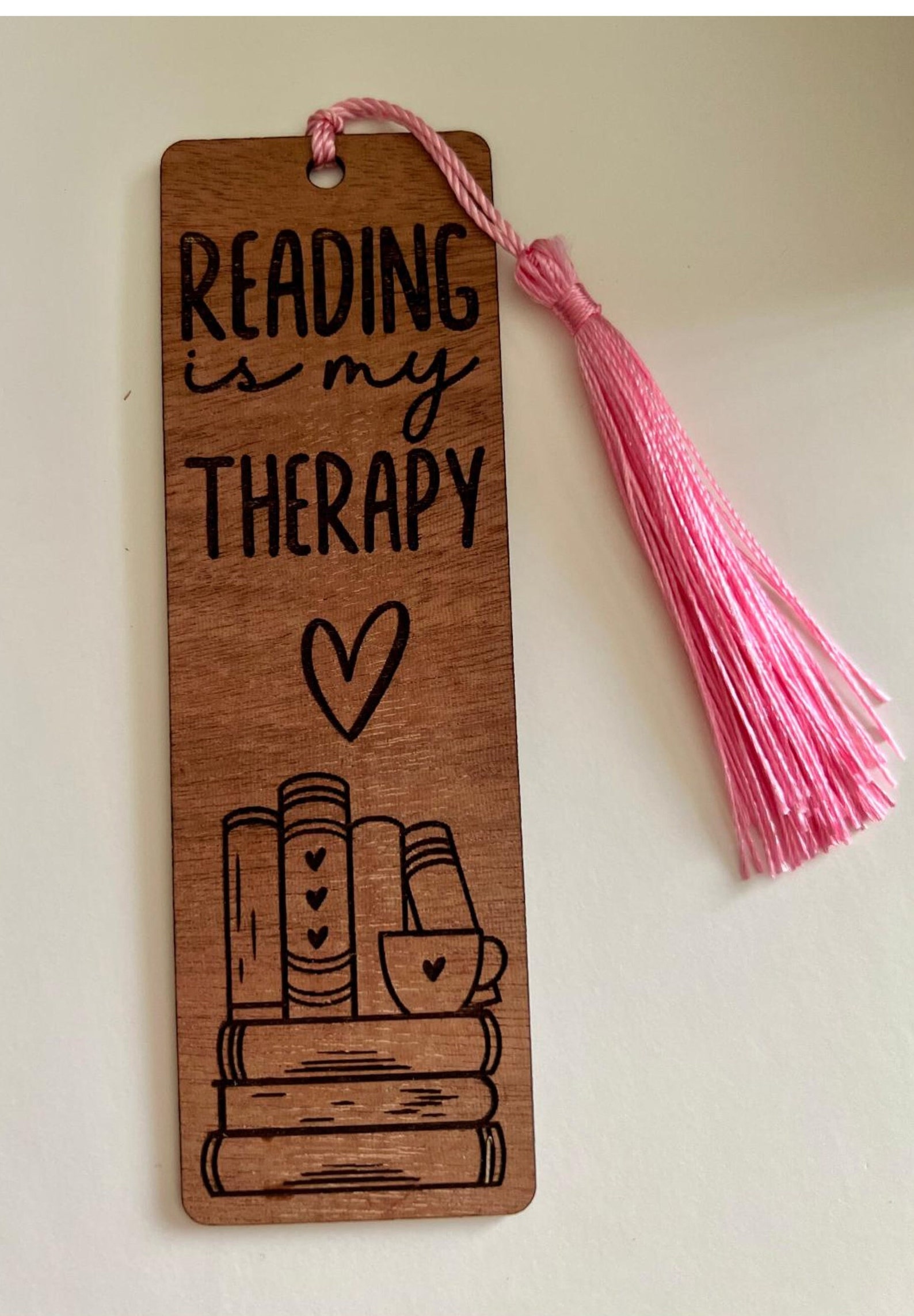 Laser Engraved Wood Bookmarks, Gift for Reader, Teacher Gift, Book ...