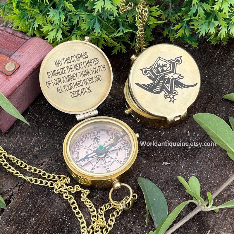 Personalized Compass - Etsy