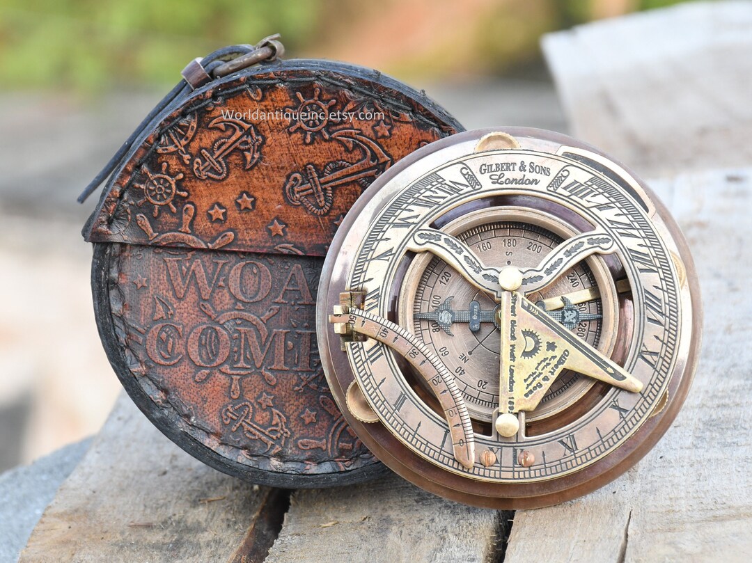 Sundail Clock, Valentines Day Gift, Engraved Personalized Working ...
