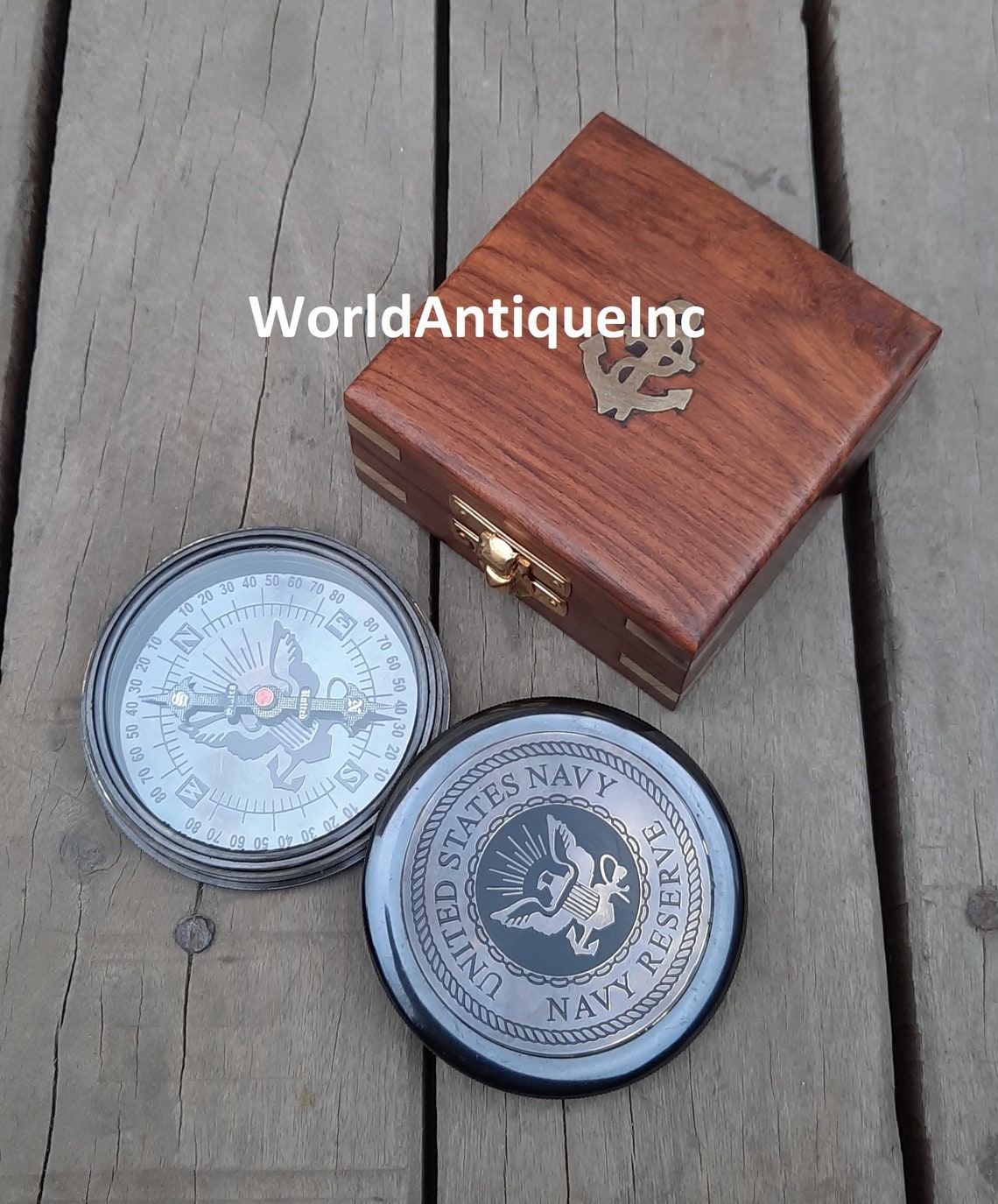 Navy Compass COMPASS United States Navy Personalized Compass | Etsy