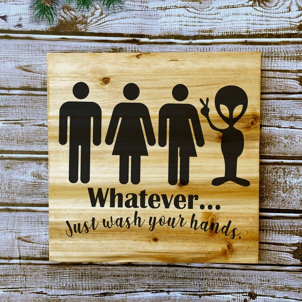 Inclusive Bathroom Signs - Etsy