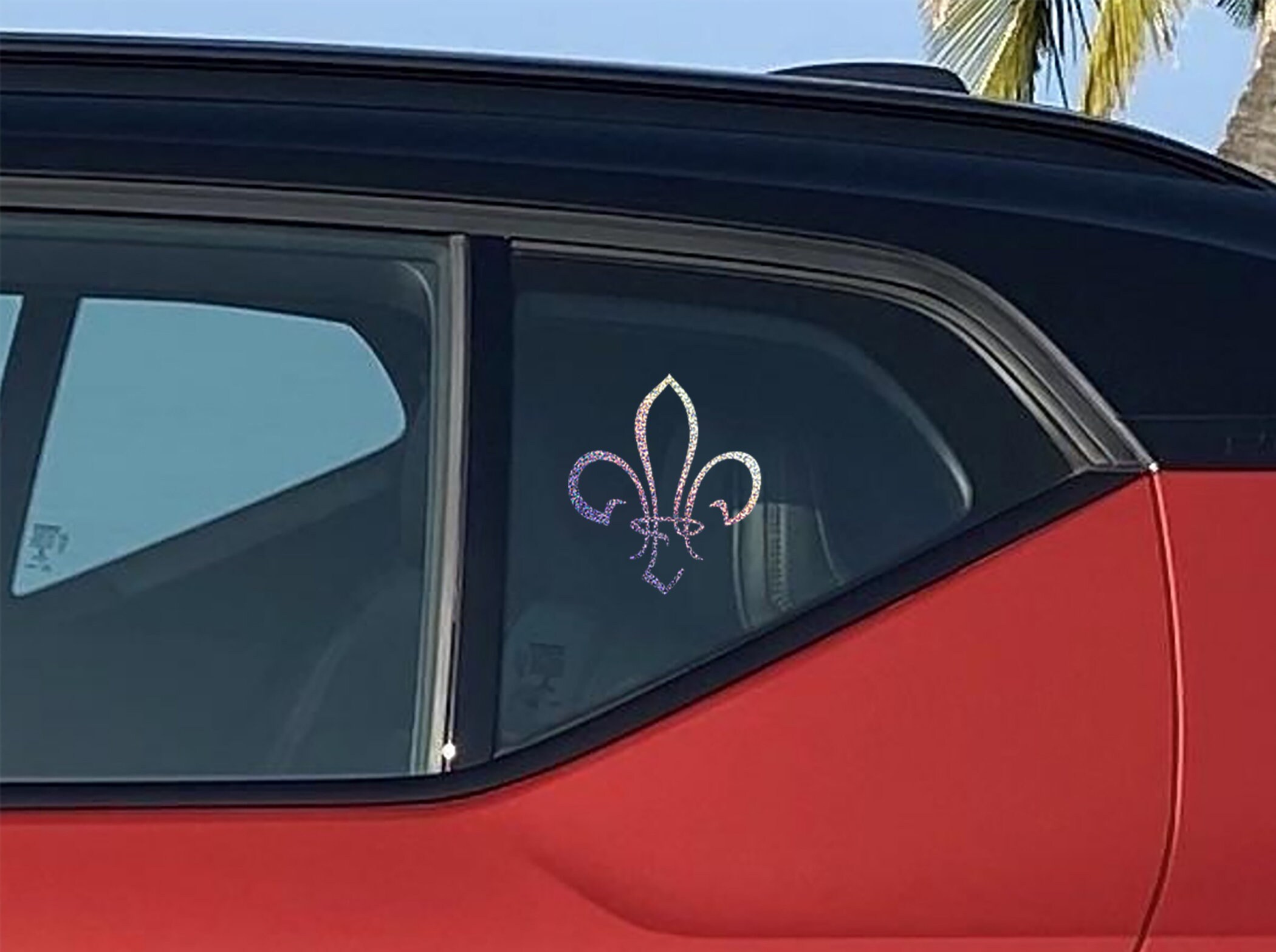Fleur De Lis Decal Fleur De Lis Bumper Sticker Louisiana - Etsy