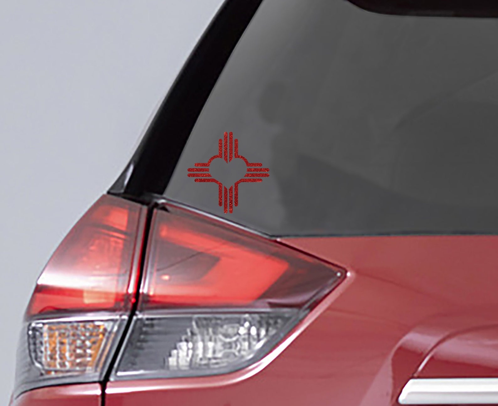 New Mexico Zia Decal Zia Decal New Mexico Symbol Sticker - Etsy