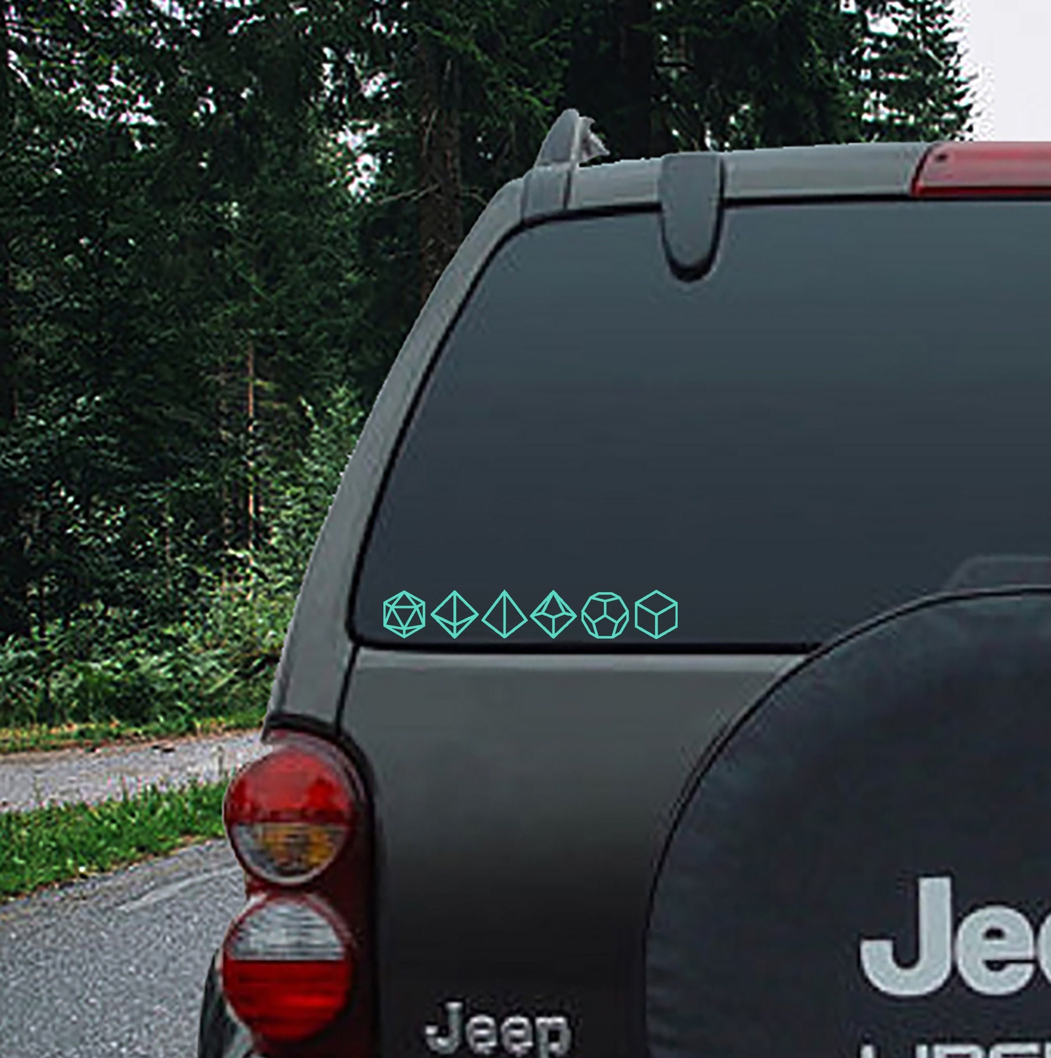 Dice Decal RPG Stickers RPG Dice Bumper Sticker Dnd Decal - Etsy