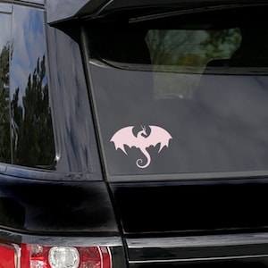 Dragon Decal; Dragon Sticker; Chinese Dragon Decal; Fantasy Bumper ...