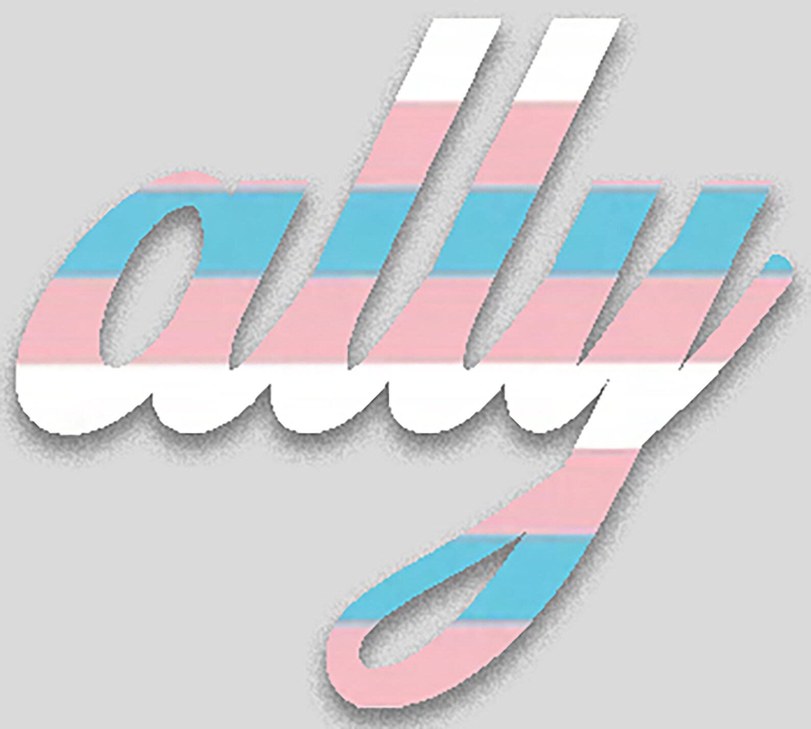 Ally Bumper Sticker LGBTQ Ally Decal Pride Sticker Pride | Etsy