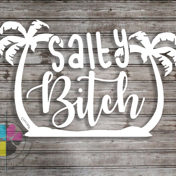 Salt Life Car Decal - Etsy