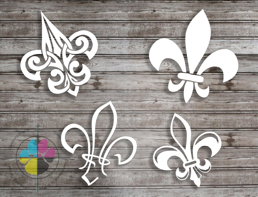 Fleur De Lis Decal; Fleur De Lis Bumper Sticker; Louisiana Deal; Cajun ...