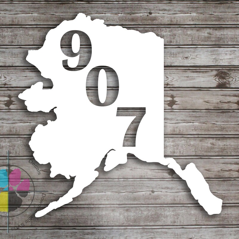 Alaska Decal - Etsy