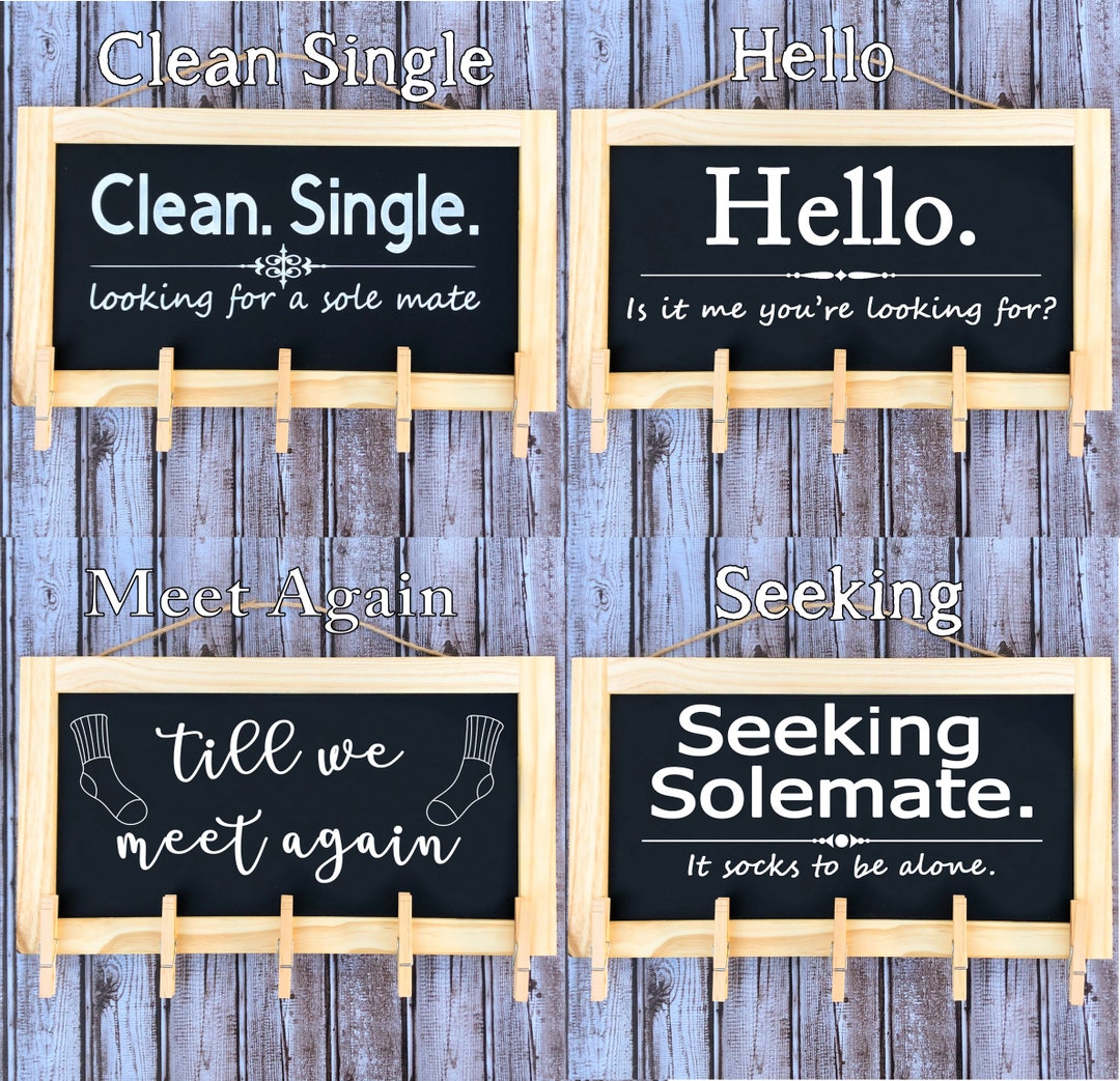 Missing Sock Sign Custom Laundry Room Sign Single Sock Sign Looking for ...