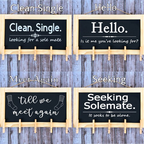Missing Sock Sign Custom Laundry Room Sign Single Sock Sign | Etsy