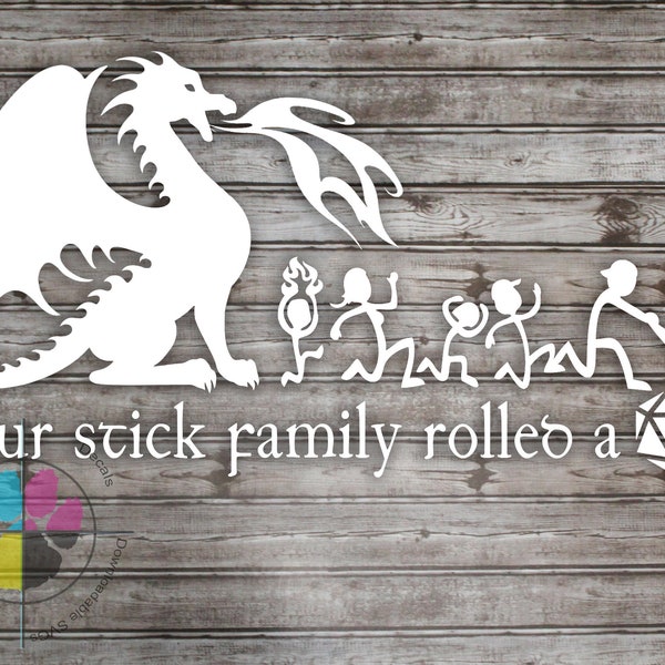Stick Family Decal - Etsy