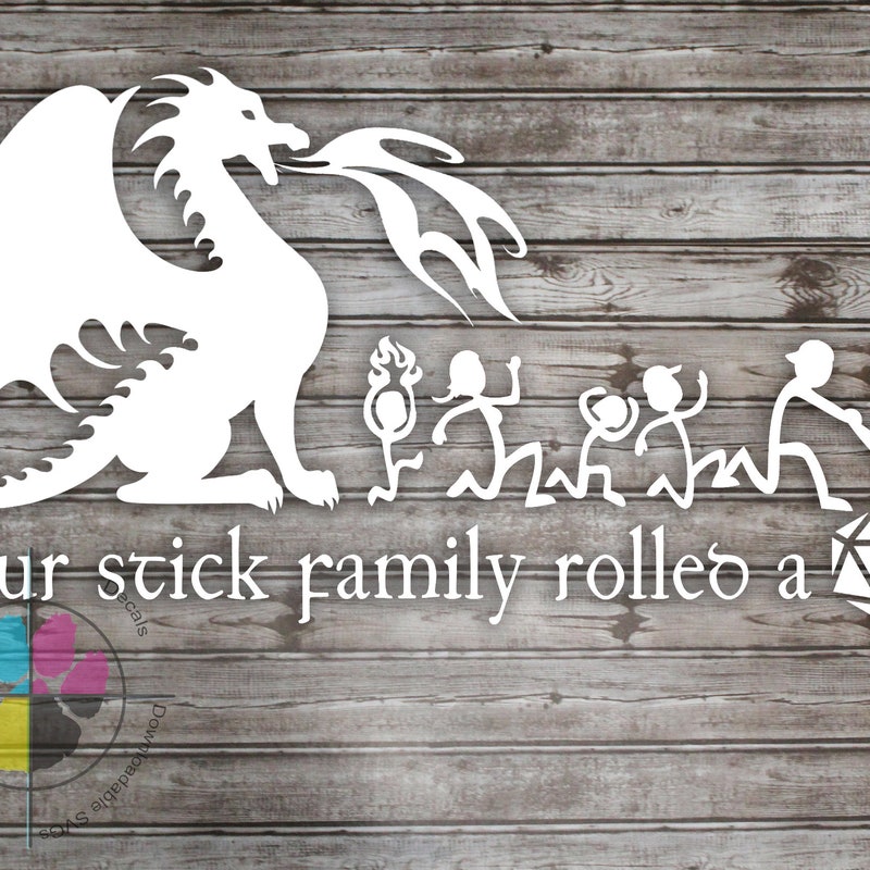 Stick Family Decal - Etsy