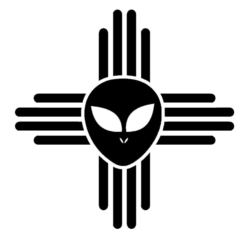 New Mexico Zia Decal Zia Decal New Mexico Symbol Sticker - Etsy