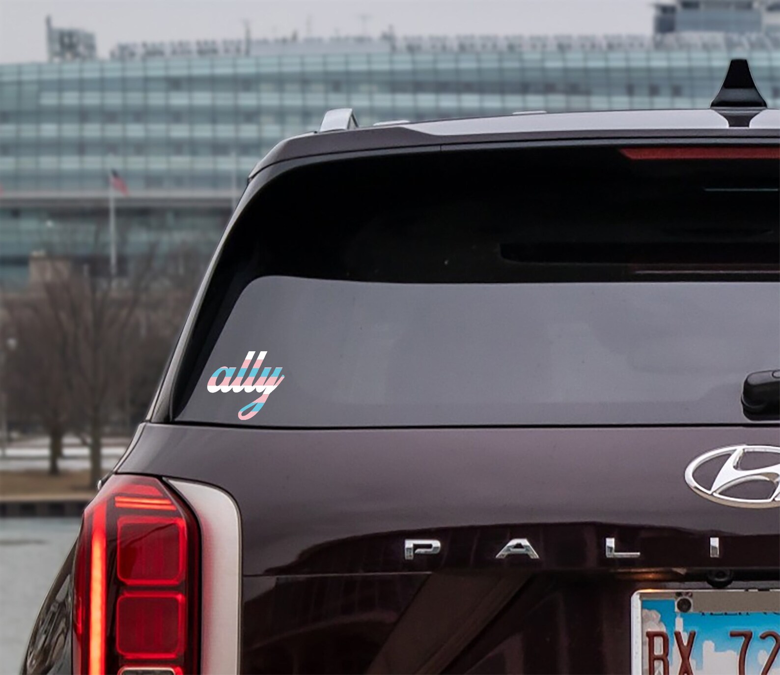 Ally Bumper Sticker LGBTQ Ally Decal Pride Sticker Pride | Etsy